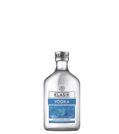 KLASIK Vodka 38% 0,2l /16 | www.merkfoog.org | Distribútor kvalitných ...
